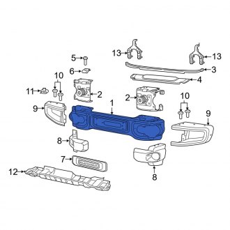 Jeep Wrangler Replacement Rear Bumpers | Covers, Chrome – CARiD.com