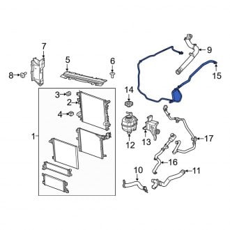 Jeep Wrangler OEM Engine Cooling Parts | Radiators, Fans — CARiD.com