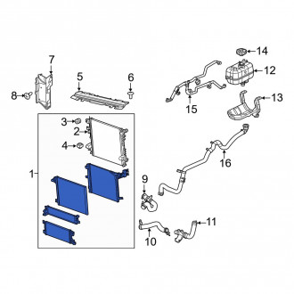 Jeep Gladiator OEM Engine Cooling Parts | Radiators, Fans — CARiD.com