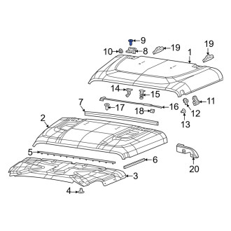 Jeep Gladiator OEM Doors & Parts | Shells, Panels, Armrests — CARiD.com