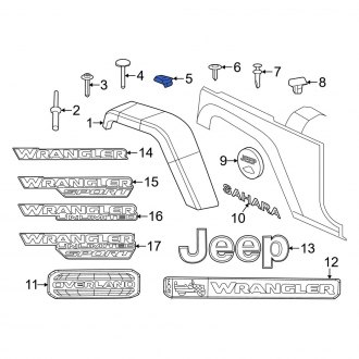 Jeep Wrangler OEM Bumpers | Genuine Front & Rear Bumpers — CARiD.com