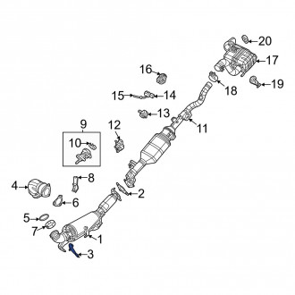 Jeep Wrangler OEM Exhaust Parts - Systems, Tips, Pipes | CARiD
