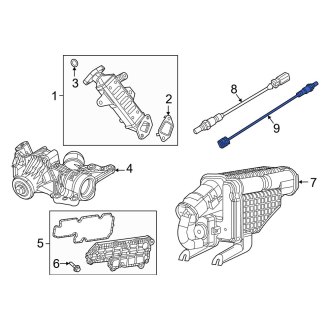 Jeep Grand Wagoneer Oxygen Sensors & Components — CARiD.com