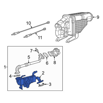 Jeep Gladiator EGR Valves & Parts - Sensors, Gaskets | CARiD
