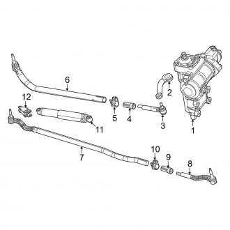 2021 Jeep Wrangler Steering Parts - Racks, Pumps, Columns | CARiD