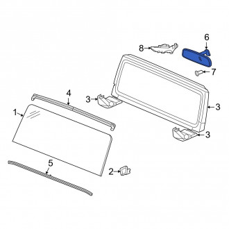 Jeep Wrangler OEM Mirrors - Towing, Side & Rear View | CARiD
