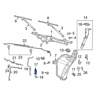 Jeep Grand Wagoneer Windshield Washer Pumps — CARID.com