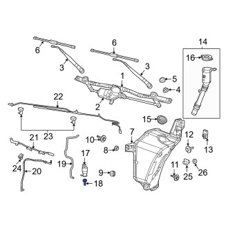 Jeep Gladiator Washer Hardware — CARID.com