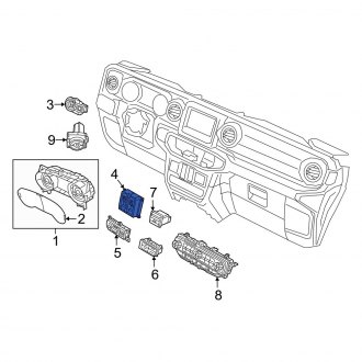 Jeep OEM Window Parts | Visors, Regulators, Motors — CARiD.com
