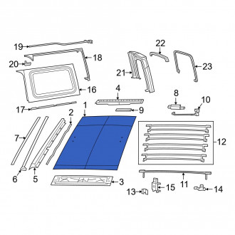 Jeep Wrangler Convertible Tops & Parts — CARiD.com