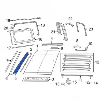 Jeep Wrangler Roof Panels | CARiD