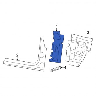 Jeep Gladiator Cowl Panels & Parts - Vent Grills | CARiD