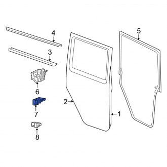Jeep Gladiator OEM Doors & Parts | Shells, Panels, Armrests — CARiD.com