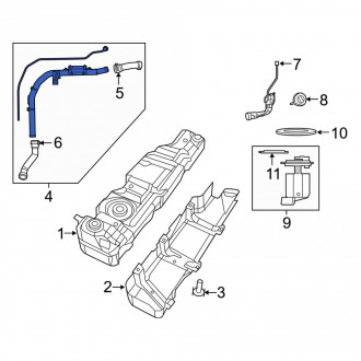 Jeep OEM Fuel System Parts | Pumps, Lines, Injectors — CARiD.com