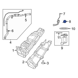 Jeep Gladiator OEM Fuel System Parts | Pumps, Lines — CARiD.com