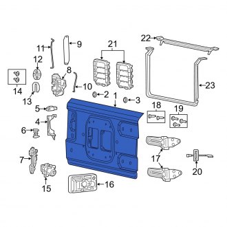 Jeep Wrangler Replacement Tailgates | CARiD