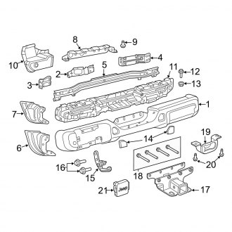 2021 Jeep Wrangler Replacement Bumpers & Components | CARiD