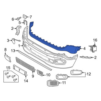 Jeep Renegade Replacement Front Bumpers & Components — CARiD.com