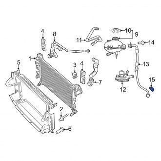 Jeep Renegade Radiator Hoses & Clamps - Lower, Upper | CARiD