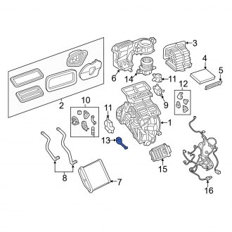 Jeep Renegade OEM A/C & Heating Parts | Systems, Compressors — CARiD.com