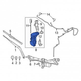 Jeep Renegade Windshield Washer Tanks & Parts — CARID.com