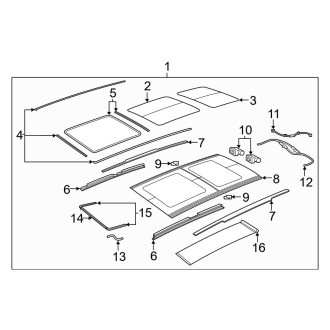Jeep Renegade Sunroofs & Components — CARiD.com