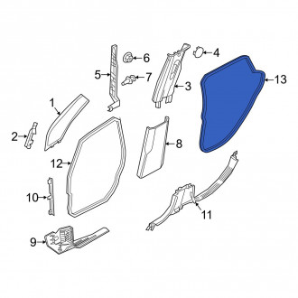 Jeep Renegade Door Seals & Weatherstripping | CARiD