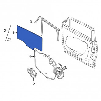 Jeep Renegade OEM Glass | Windshields, Door Glass — CARiD.com