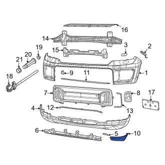 Jeep OE™ Bug Deflectors - CARiD.com