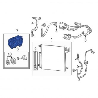 Jeep Grand Cherokee OEM A/C & Heating Parts | Systems, Compressors ...