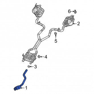 Jeep Grand Cherokee OEM Exhaust Parts | Systems, Tips, Pipes — CARiD.com