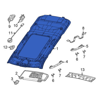 Jeep Grand Cherokee Replacement Headliners | CARiD