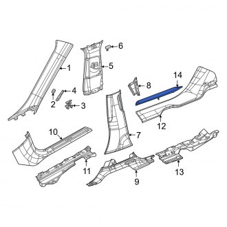 Jeep Grand Cherokee Replacement Door Sills | CARiD