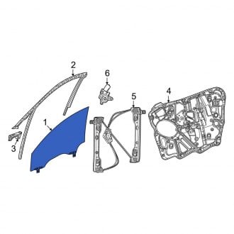 Jeep Grand Cherokee Window Glass - Door Glass | CARiD
