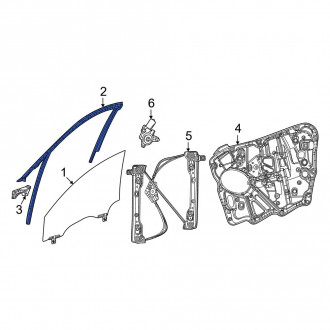 Jeep Grand Cherokee Replacement Window Seals — CARID.com