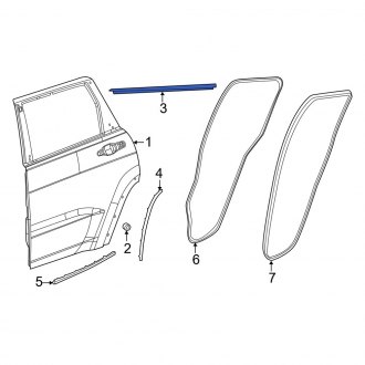 Jeep Grand Cherokee Replacement Window Seals — CARID.com