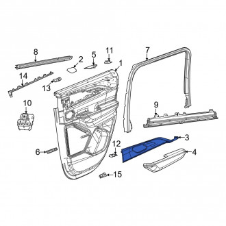 Jeep Grand Cherokee OEM Doors & Parts - Shells, Panels, Armrests | CARiD