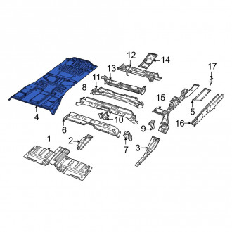 Jeep Grand Cherokee Replacement Floor Pans | CARiD