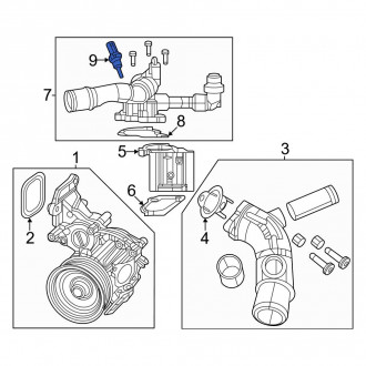 Jeep Grand Wagoneer OEM Engine Cooling Parts | Radiators, Fans — CARiD.com