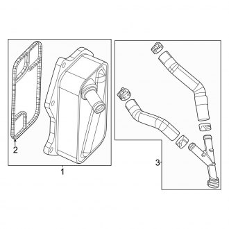 2023 Jeep Grand Cherokee Engine Oil Coolers & Components | CARiD