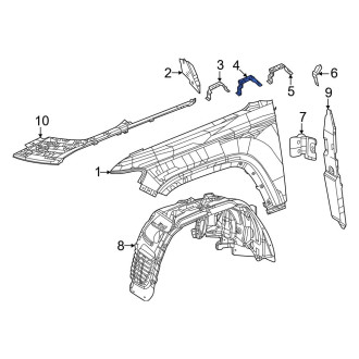 Jeep Grand Cherokee OEM Doors & Parts - Shells, Panels, Armrests | CARiD