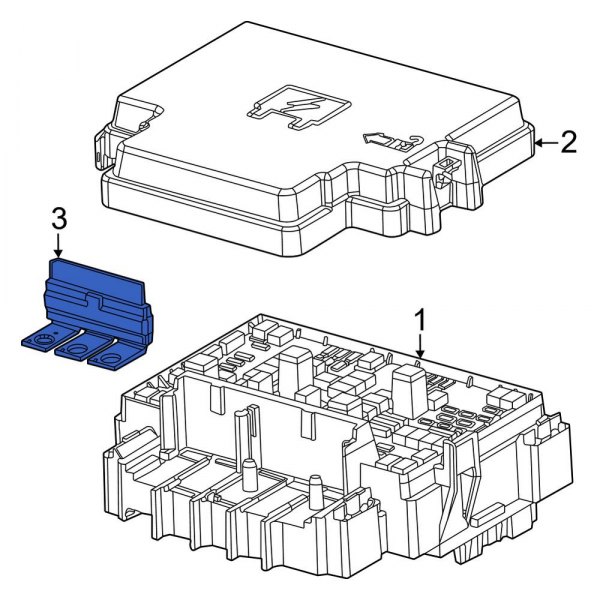 Jeep OE 68377876AA - Multi-Purpose Fuse