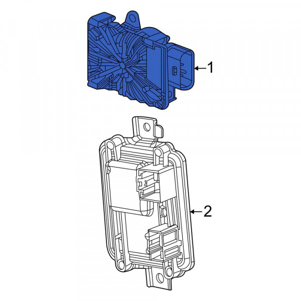 Jeep OE 68593804AB - Transfer Case Control Module