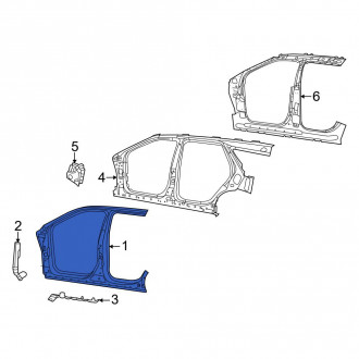 Jeep Grand Cherokee Body Tubs & Side Panels | CARiD