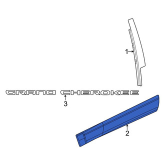 Jeep Grand Cherokee Custom Body Side Moldings – CARiD.com