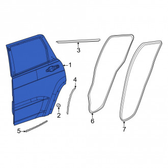 Jeep Grand Cherokee Replacement Door Shells & Skins | CARiD