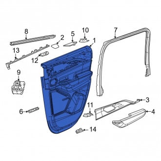 Jeep Grand Cherokee Replacement Door Shells & Skins | CARiD