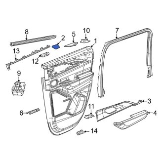 Jeep Grand Cherokee Interior Door Panels & Armrests | CARiD