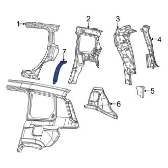 Jeep OE™ Quarter Panels | CARiD