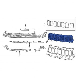 Jeep Wagoneer OEM Grilles - Factory Billet & Mesh Grilles | CARiD